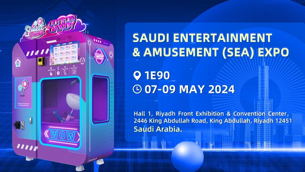 Home - Wider Matrix - Automatic Cotton Candy Vending Machine