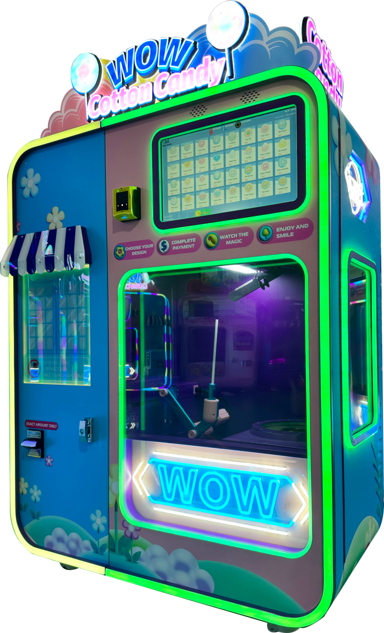 Automatic Cotton Candy Vending(WM980 Plus) - Wider Matrix - Automatic ...