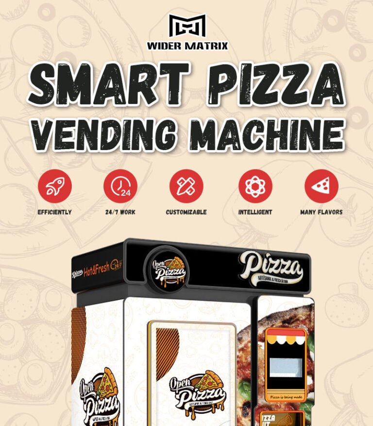 Self-Service Pizza Vending Machine WM660 | 24/7 Hot & Fresh