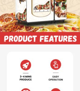 Self-Service Pizza Vending Machine WM660 | 24/7 Hot & Fresh